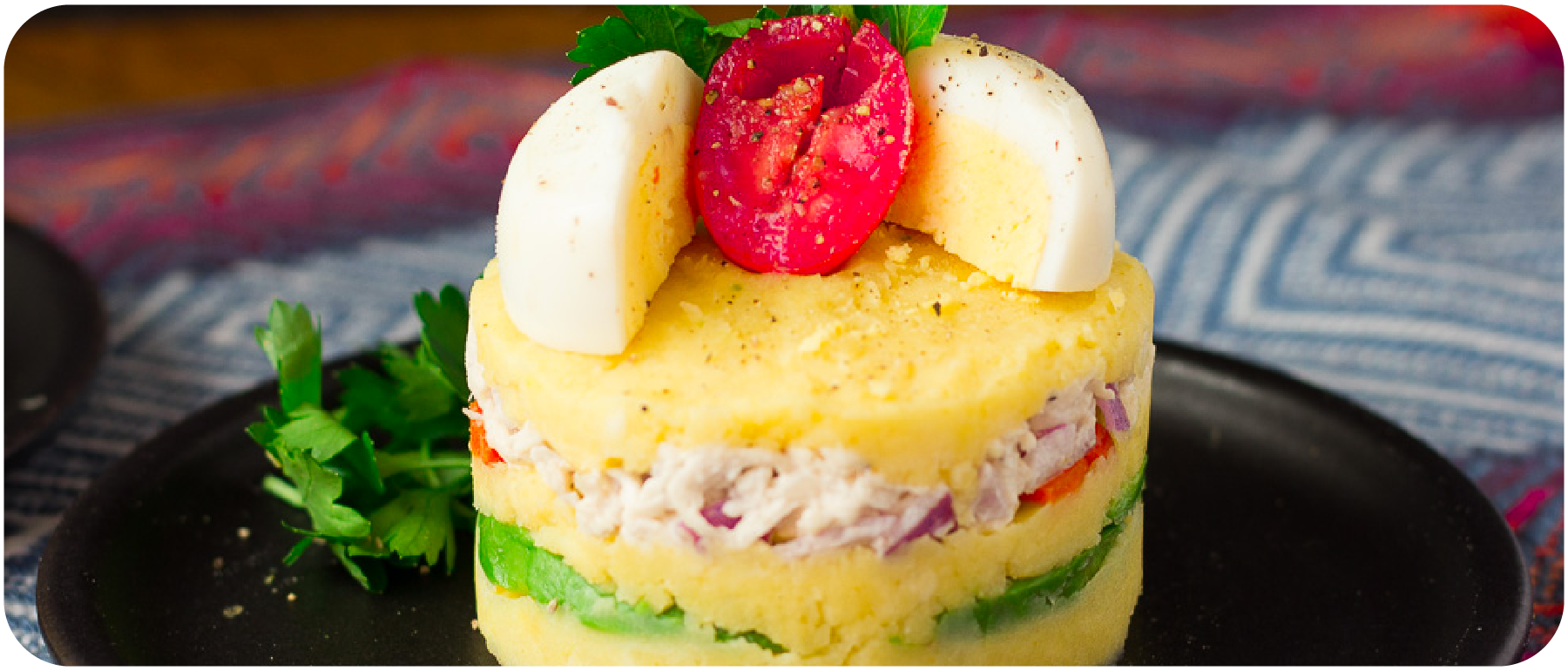 Delicious Causa Rellena Recipe in just 10 steps - Kosmos Peru - Kosmos Peru